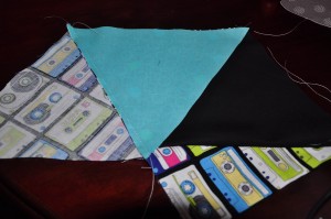 Triangle quilt tutorial! | Quiltylicious